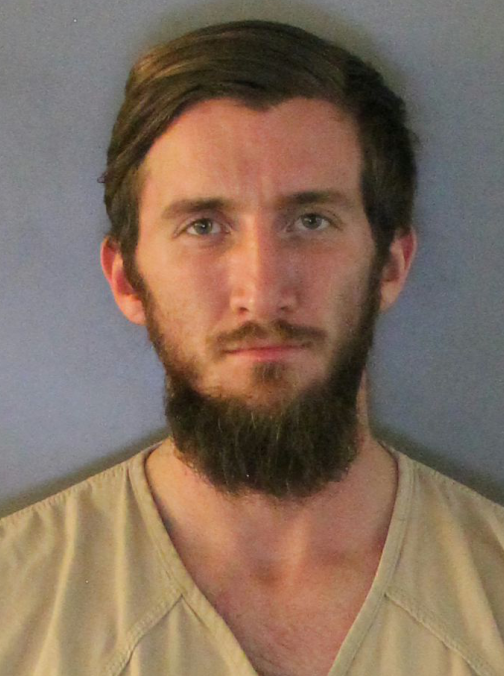 Burglary suspect hangs from ceiling in interview room in attempt to ...